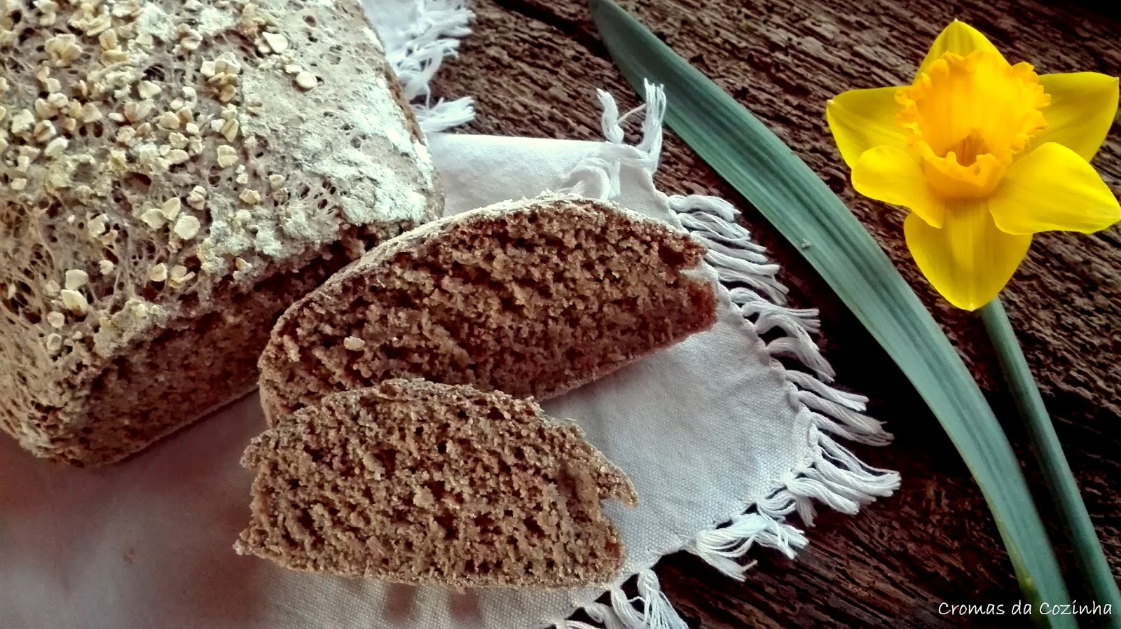 cromas da cozinha: Pão Rústico Integral