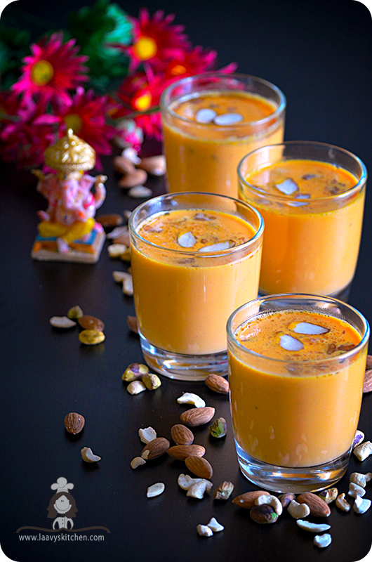 Laavy's Kitchen - A food blog by Laavy: Carrot Milkshake / Carrot Kheer ...