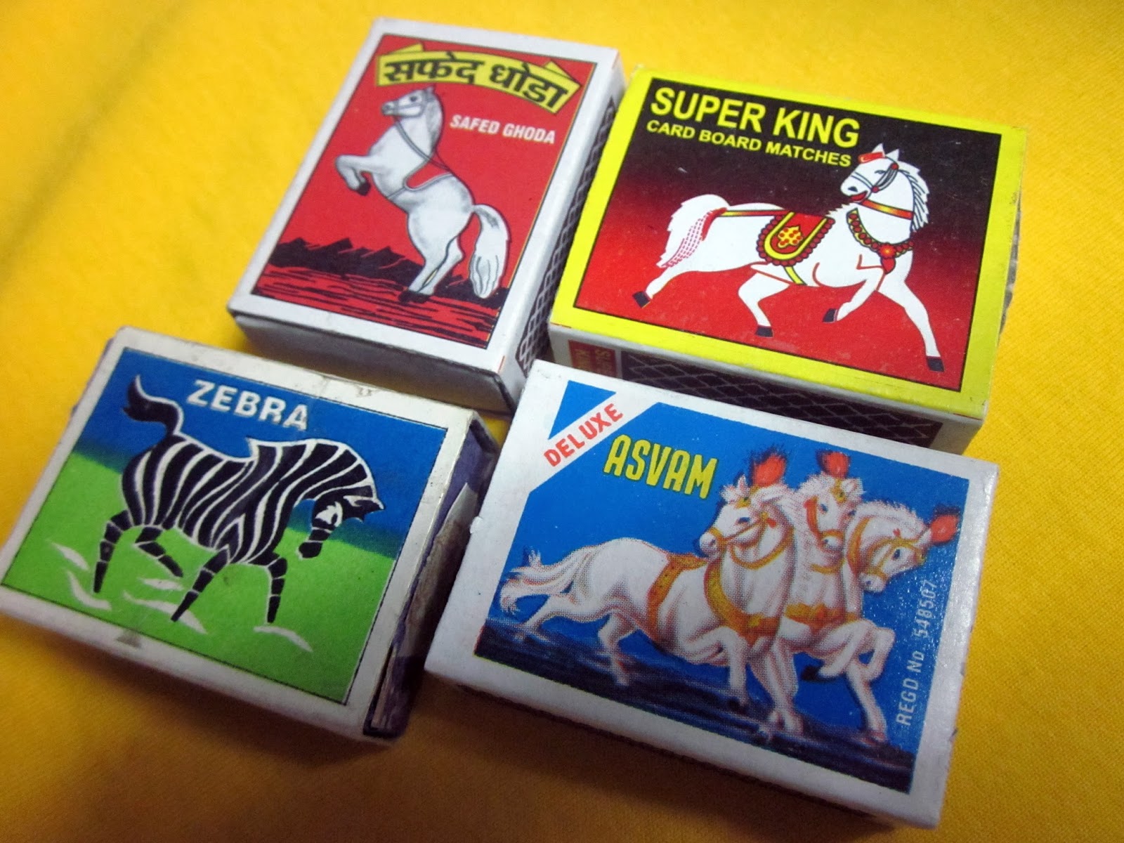 MATCHBOXES AND LABELS COLLECTION: INDIA