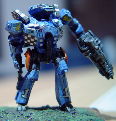 Little Men: 25mm Warhammer 40,000 SFD Robot - 'Rapier'