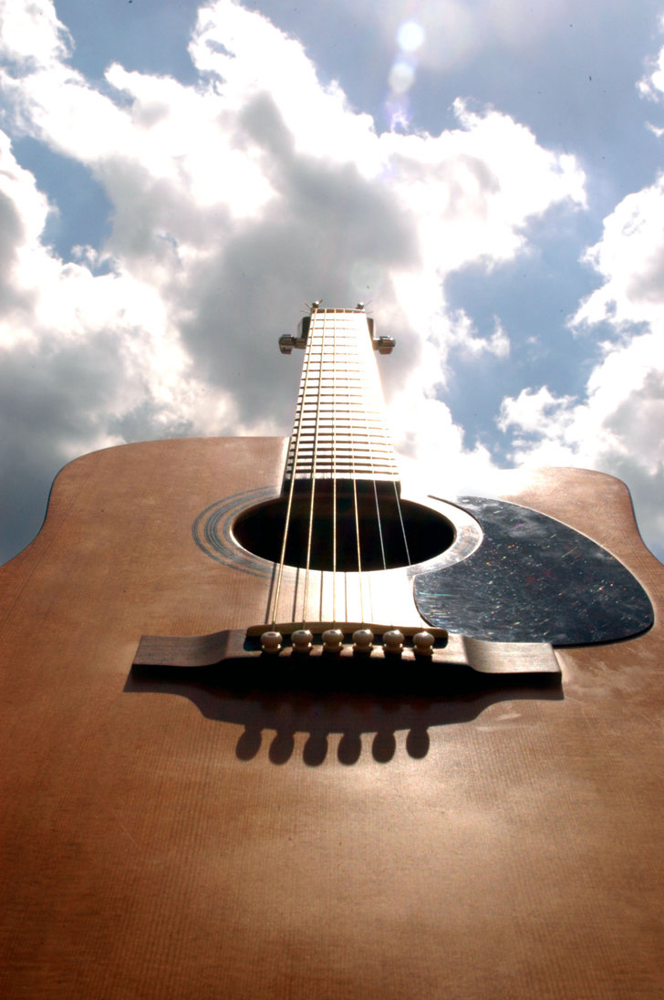 1000首詩歌 1000個吉他手: [吉他新手班#2] 感受吉他－調音、拿Pick訣竅、吉他關鍵十字＆無敵8和弦