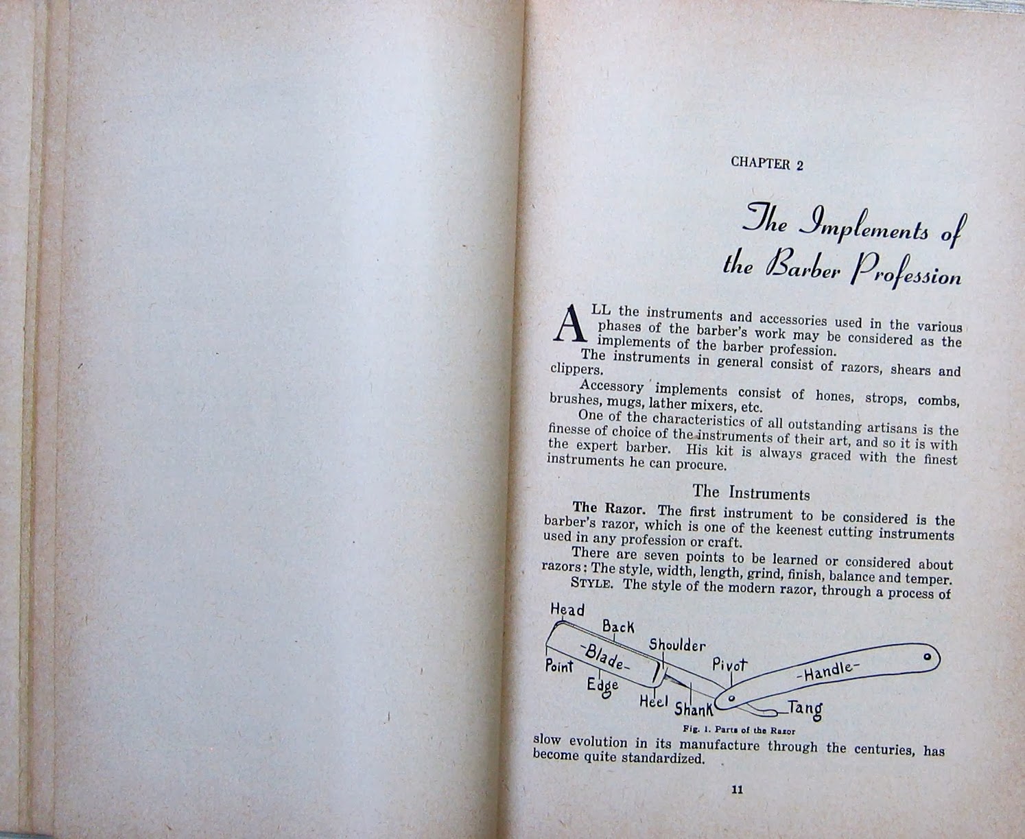 UNIVERSEBOOKBLOG: Standardized textbook of barbering 1950