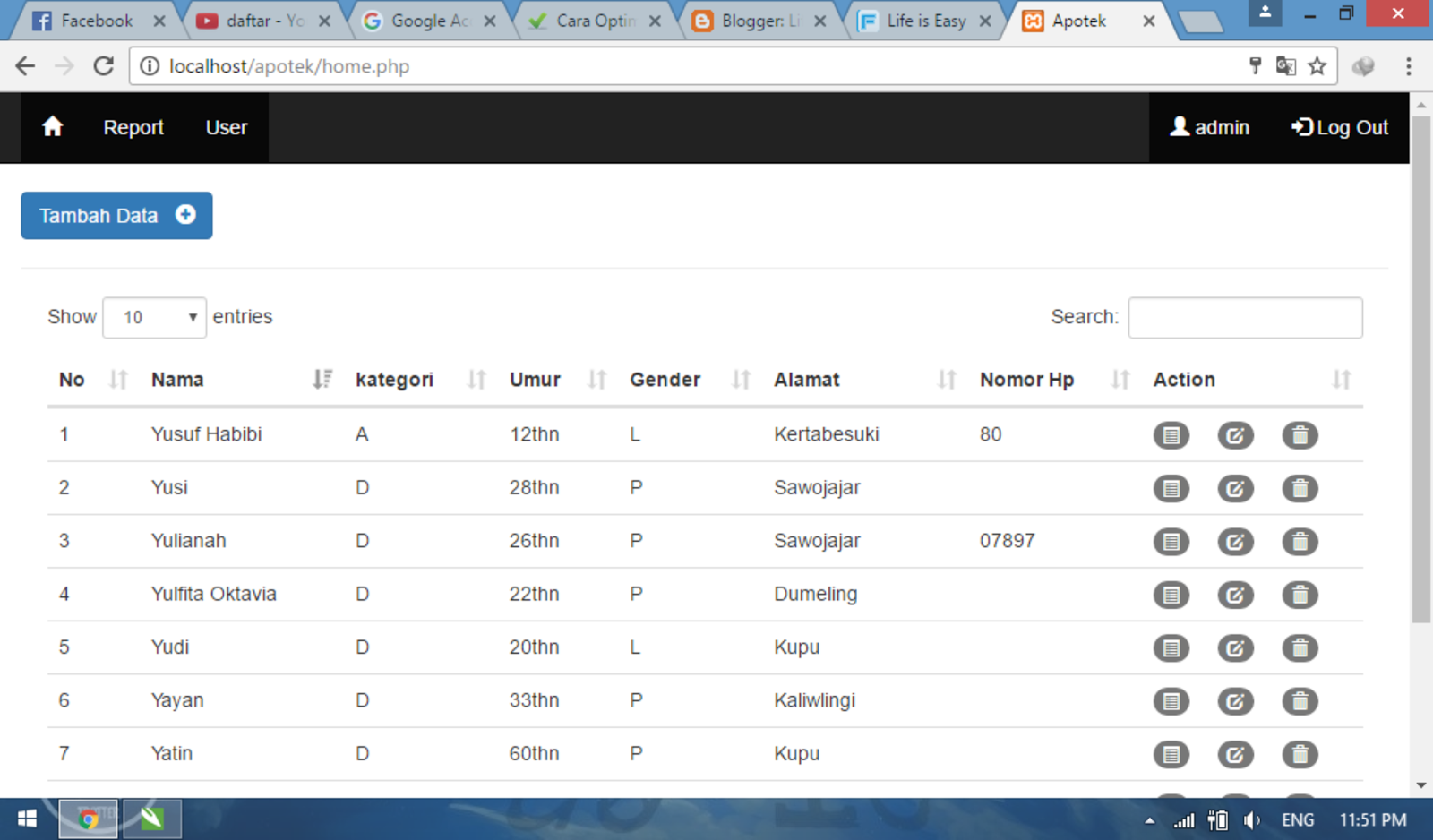 Aplikasi Rekam Medis Apotek PHP Mysql Bootstrap Aplikasi Rekam Medis Apotek PHP Mysql Bootstrap
