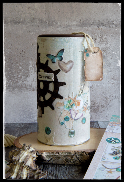 Room In A Cupboard...: Cherish The Memory, Repurposed Cacao Container ...