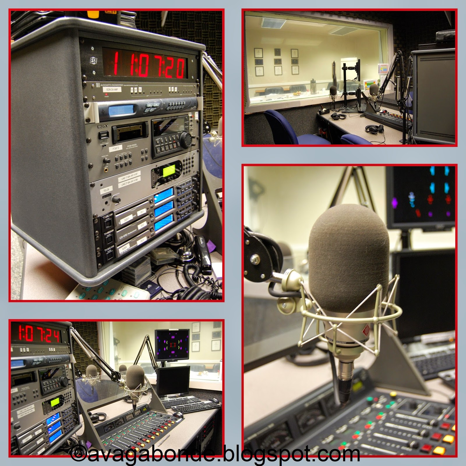 Recollections of a Vagabonde: A Visit to WABE, Public Broadcasting Atlanta