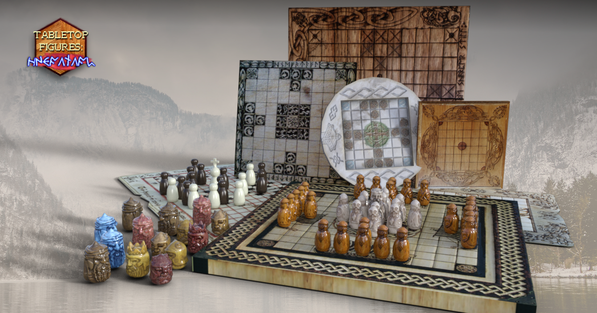 [RELEASED MODEL PACK] Tabletop Figures: Hnefatafl - Community Showcases ...