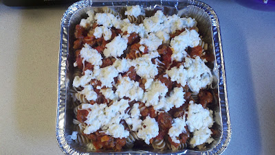diy with jen: rotini lasagna casserole