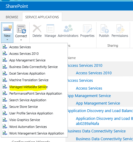 SharePoint in My View: Term Store Management (Managed MetaData Service ...
