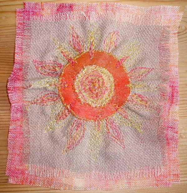 Sew Stitch Knit: More Experimenting with Soft Edge Applique.