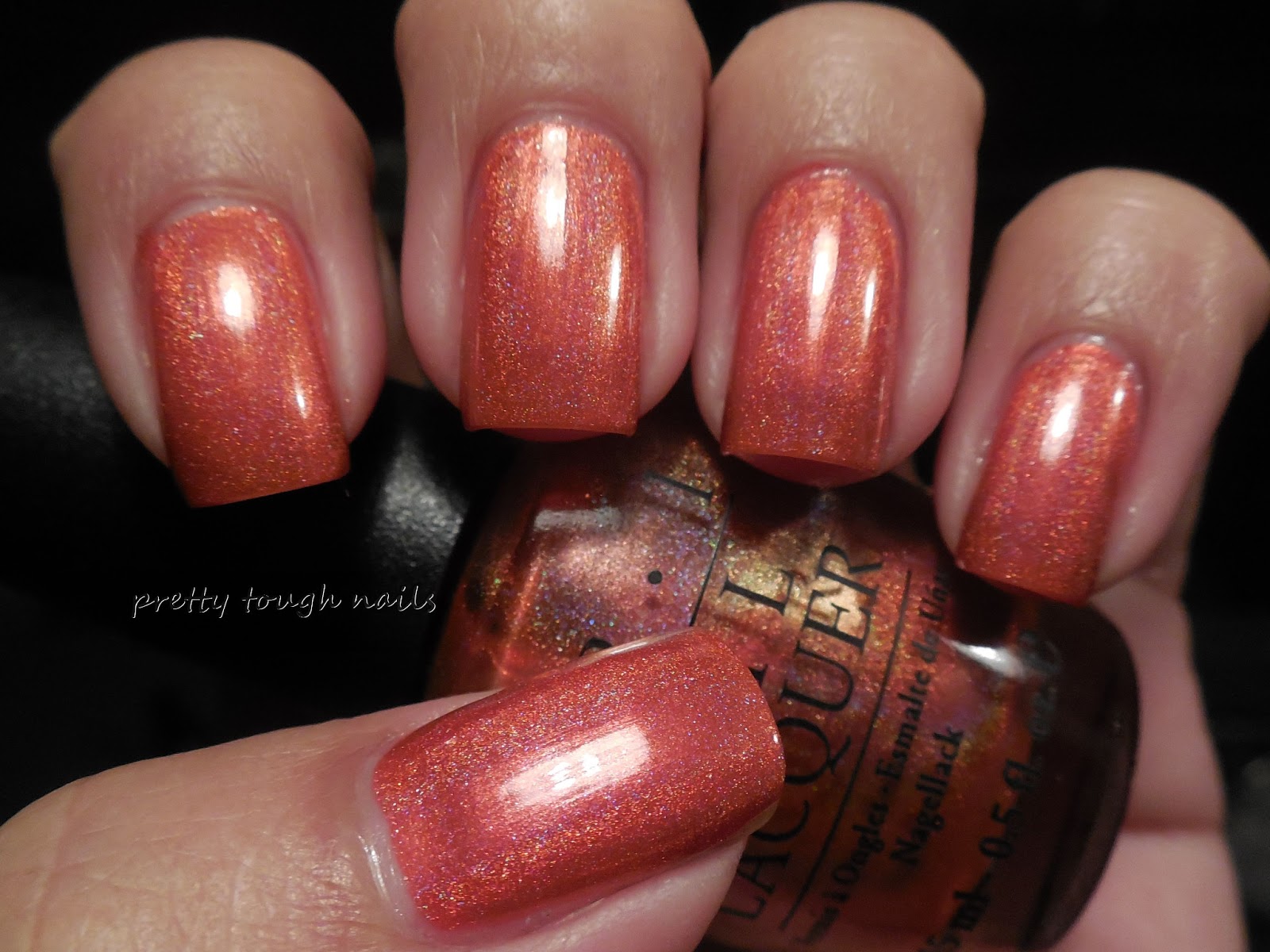::pretty::tough::nails::: OPI Coral Reef Swatch and Review