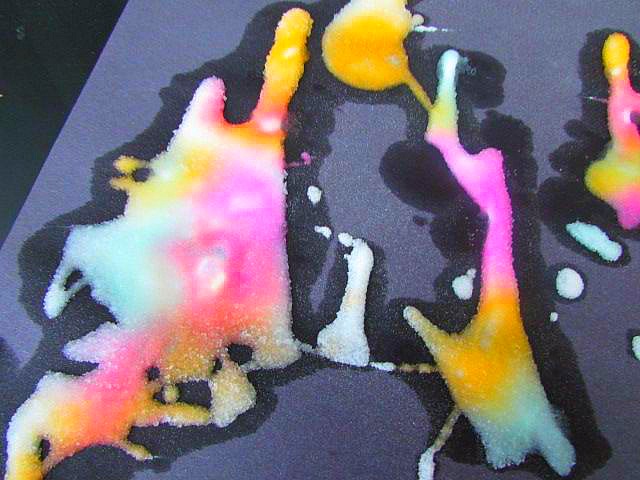 A Little Artsy & A Little Craftsy: Raised Salt Art