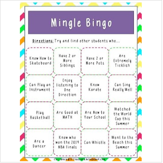 The Best of Teacher Entrepreneurs III: FREE MISC. LESSON - “Mingle ...