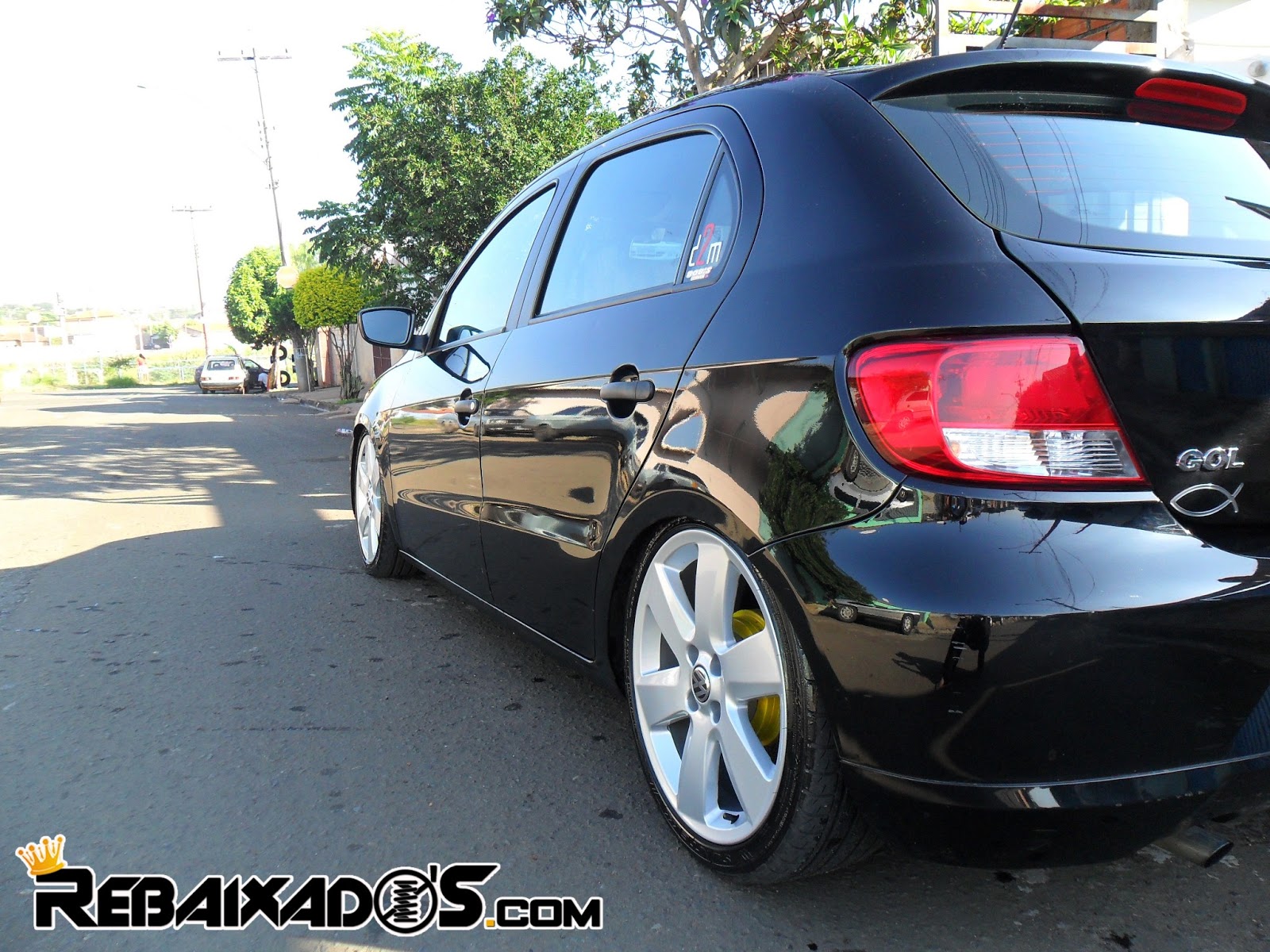 Gol G5 Na Fixa Com Rodas Da Saveiro Surf Aro 17 ~ Rebaixado'S