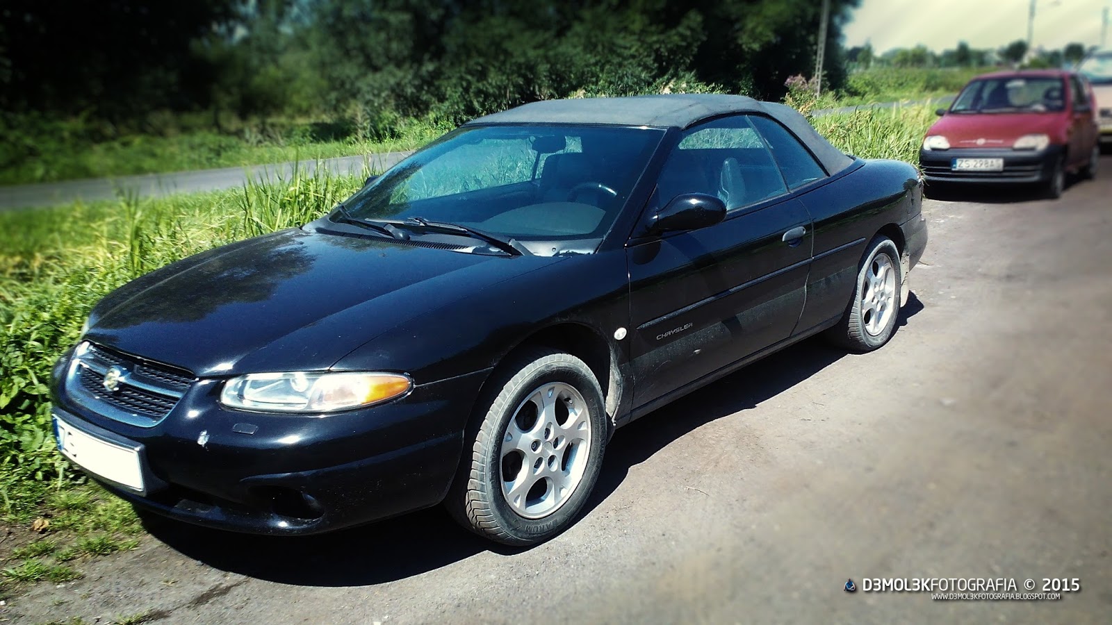 Chrysler Sebring Convertible 1996 ~ AUTA ULICY [street parked cars]