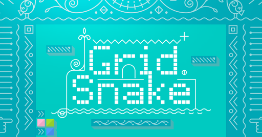 Grid Snake ~ vuifah illustrations