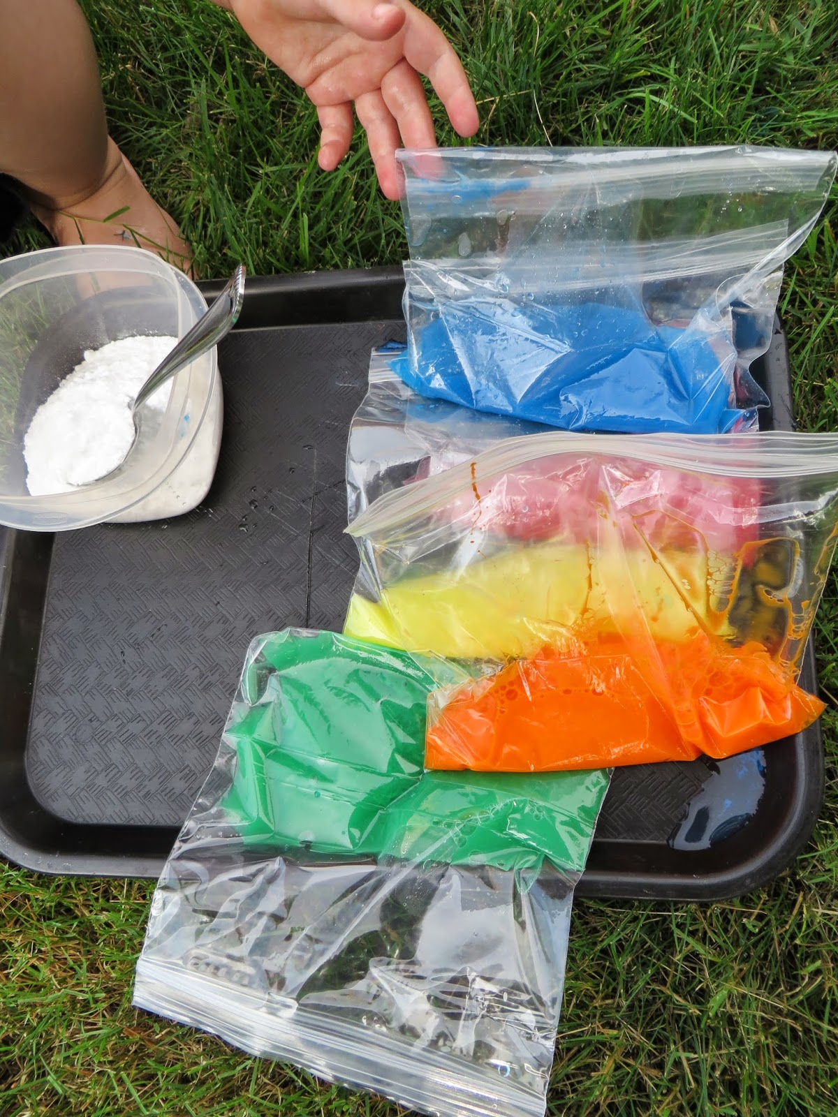 Crayons & Cuties In Kindergarten: Bursting In Air! Exploding Paint Bags!
