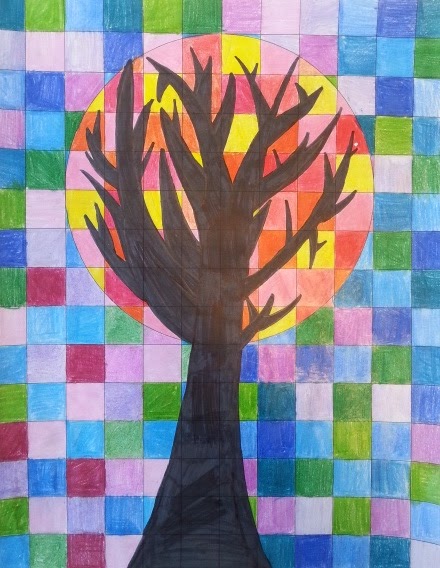 a faithful attempt: Circle Grid Trees