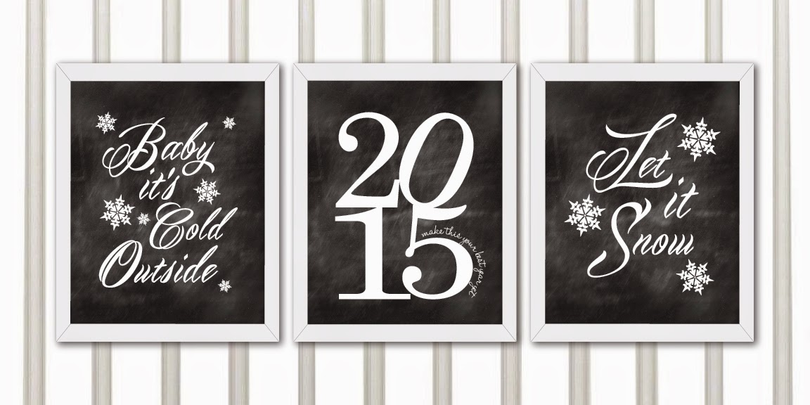 TwoCreativeWomen: DIY - Free Chalkboard Printables