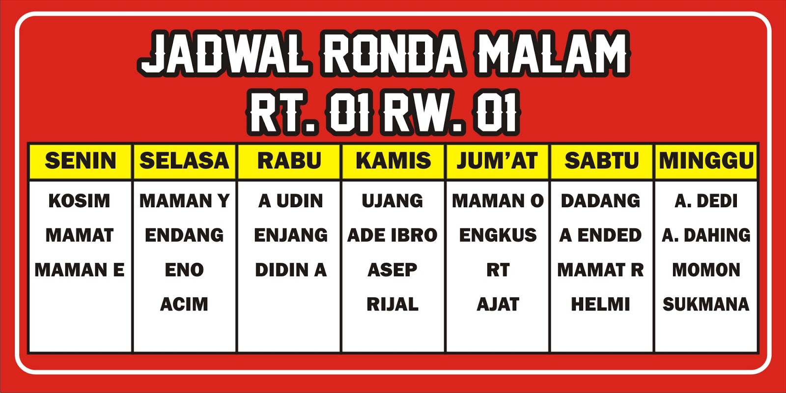 Contoh Jadwal Ronda Excel Excel Dan Rumus Microsoft Excel - Riset Contoh Jadwal Ronda Excel Excel Dan Rumus Microsoft Excel - Riset