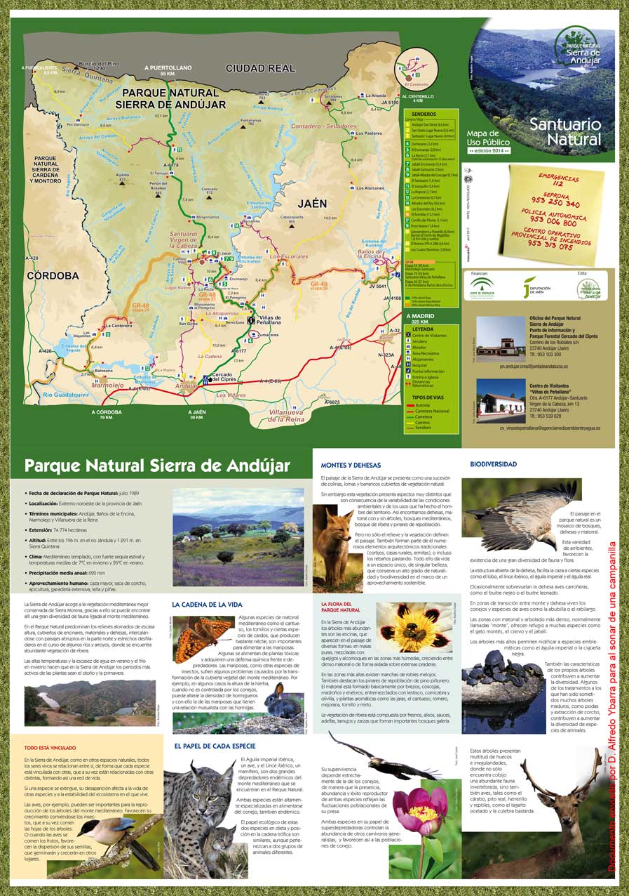 Al sonar de una campanilla: Mapa de uso público del parque natural ...