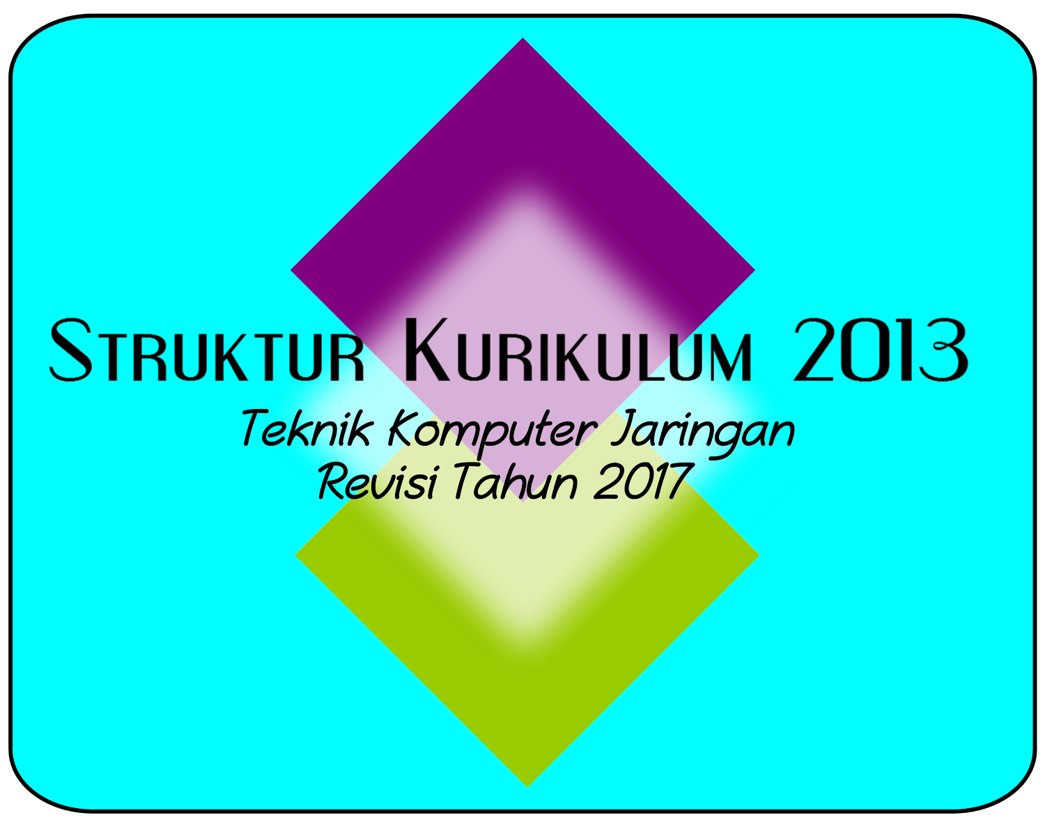 Struktur Kurikulum 2013 TKJ Revisi Tahun 2017 - Sumber Ilmu IT dan Umum