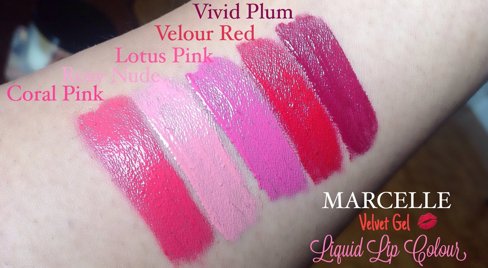 Diary of a Trendaholic : Marcelle Velvet Gel Liquid Lip Color | Review ...