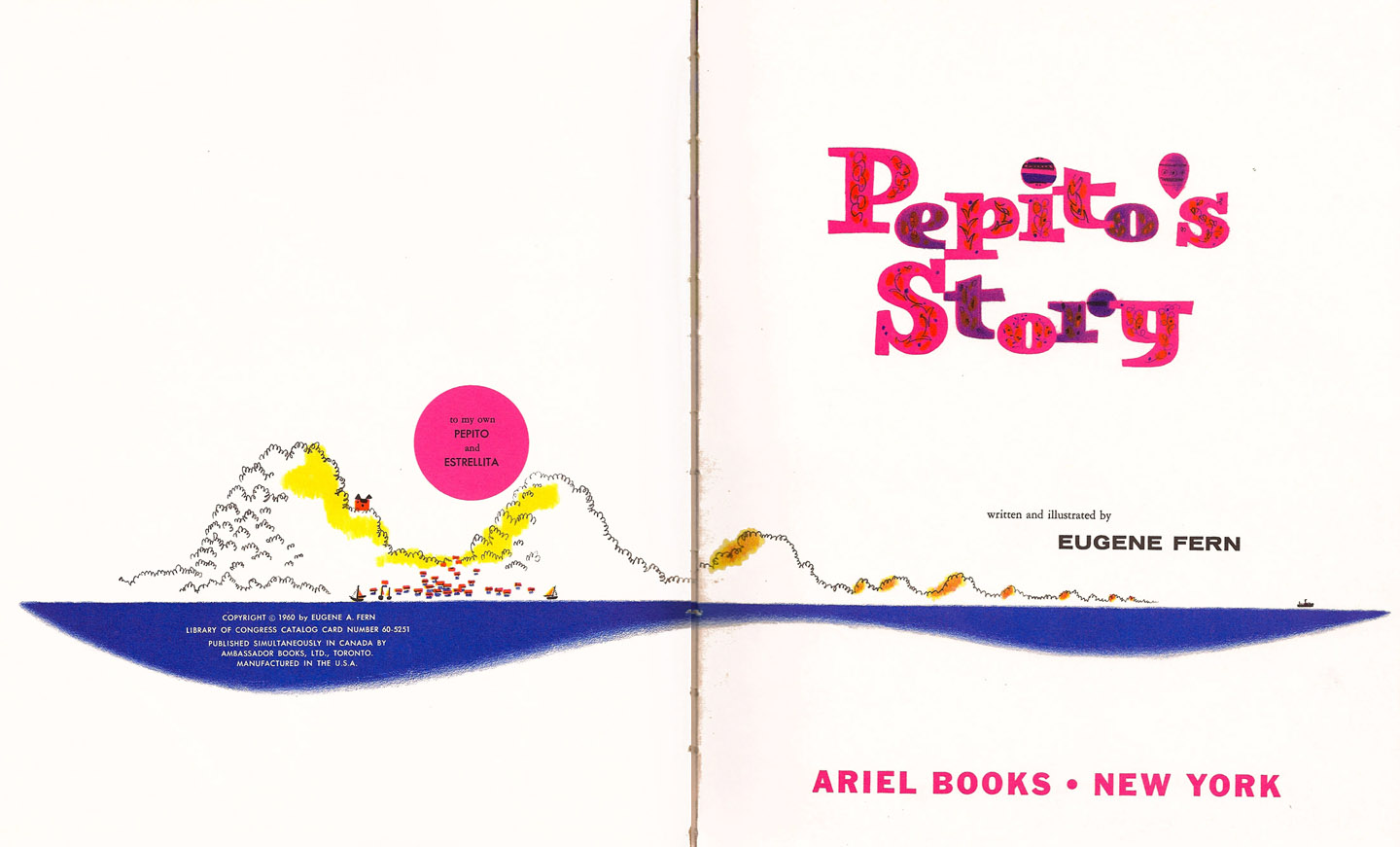 The Art of Children's Picture Books: Pepito's Story, Eugene Fern