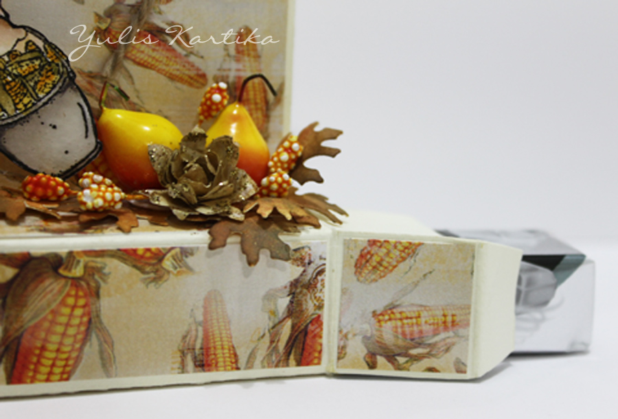 My Little Corner: Autumn candy box - Tilda with corn