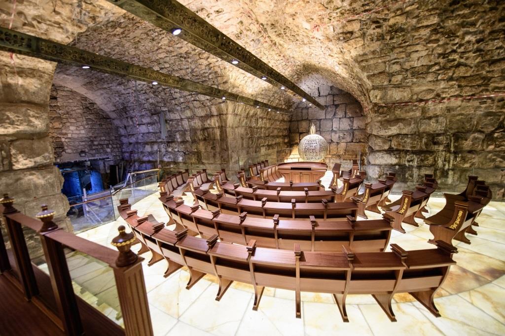 Synagogue opens inside the Western Wall tunnels, Arabs angry ~ Elder Of ...