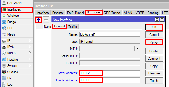 Konfigurasi IPIP Tunneling - Belajar MikroTik dan Cisco