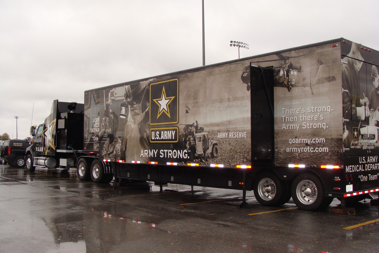 CACC News: Army Medical Semi Arrives at CACC