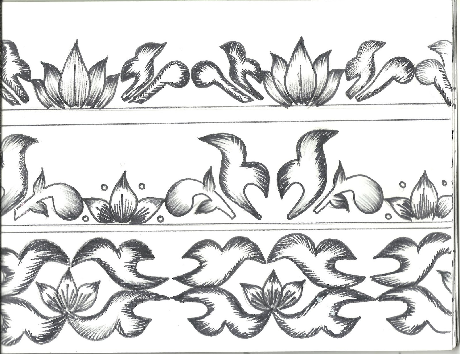 Art N Craft: Latest Border Designs