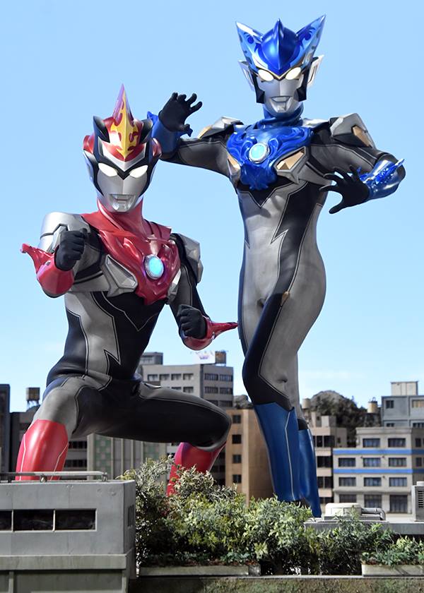 Ultraman R/B Updates: New Ultraman Rosso and Ultraman Blu Pics Revealed ...