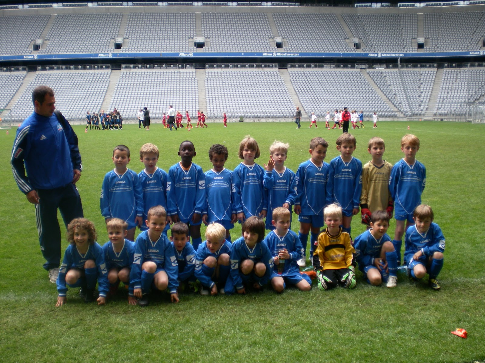 FC Ismaning Jahrgang 2004 : ALLIANZ-ARENA 5:2-Sieg am 02.06.11