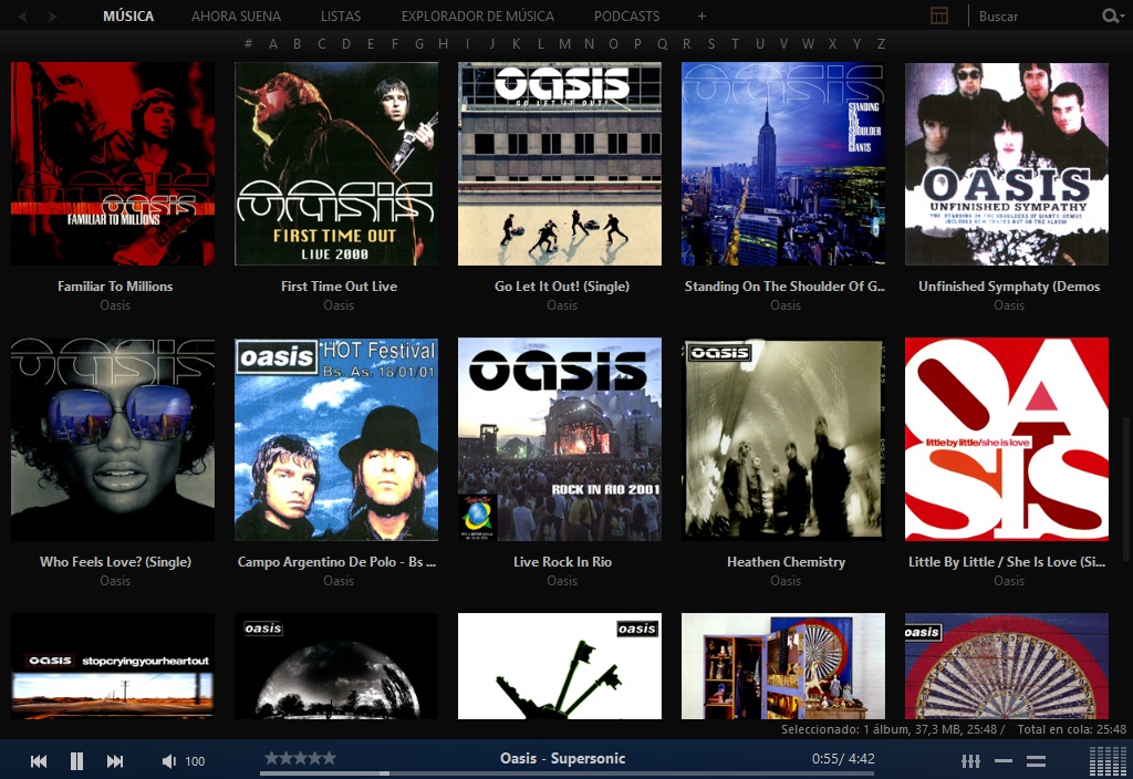 DISCOGRAFIA OASIS