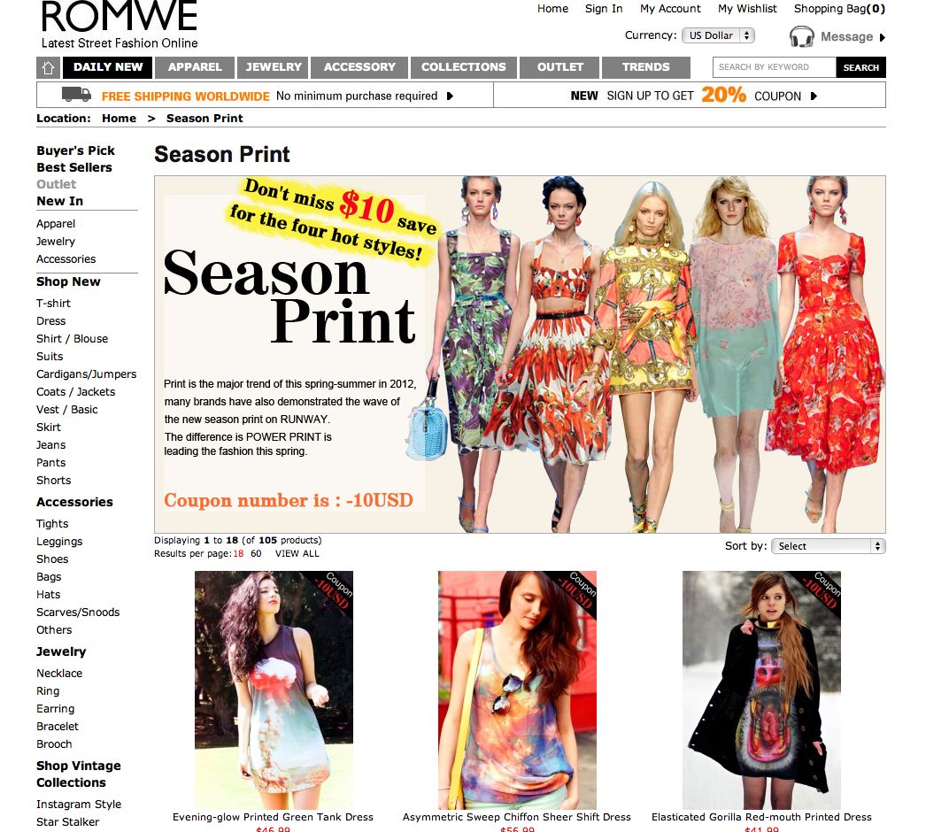 Romwe Worldwide Giveaway Uncategorized - Crímenes de la Moda