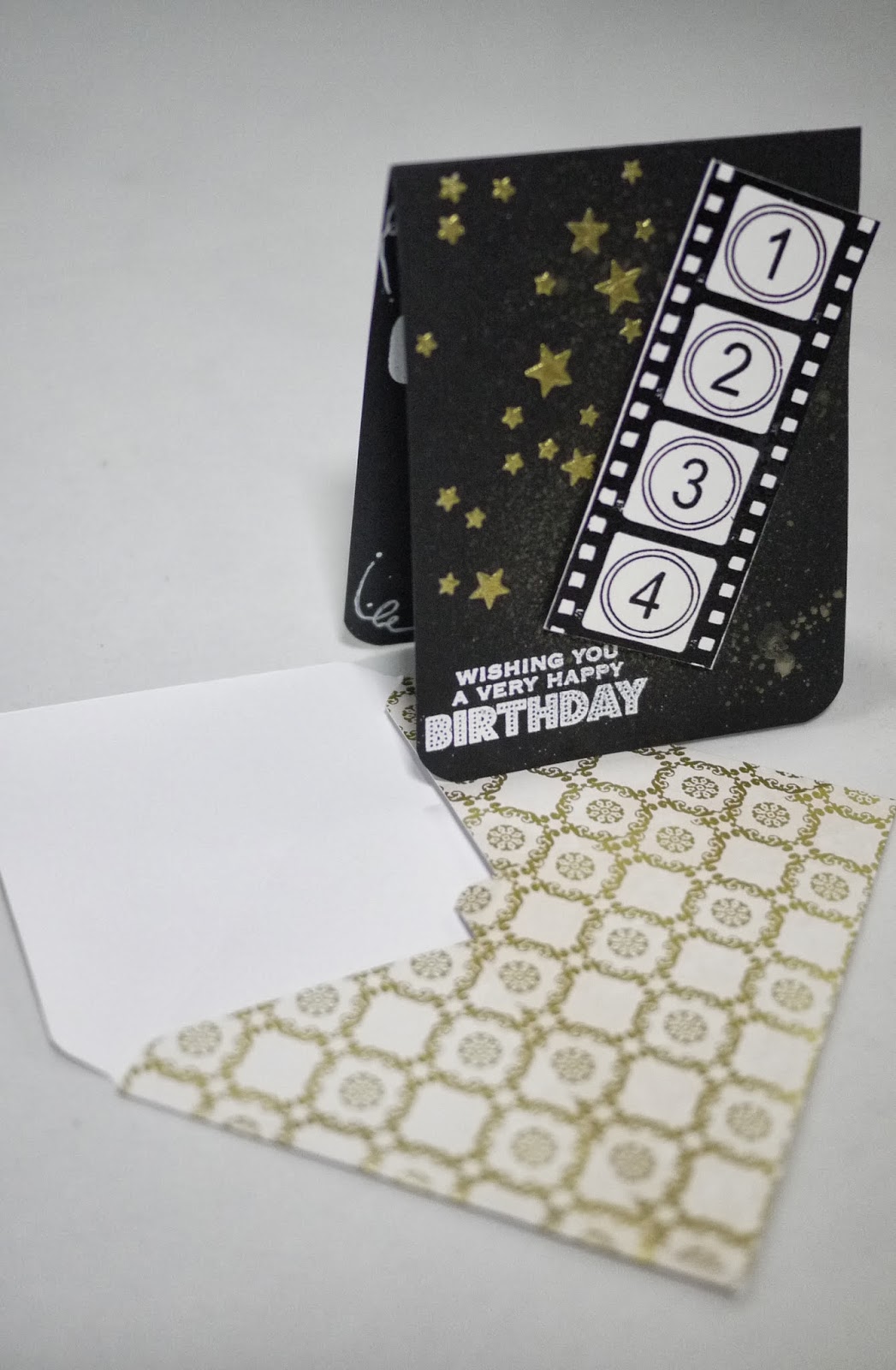 Special Delivery by Jackie: Oscar Themed Birthday Card