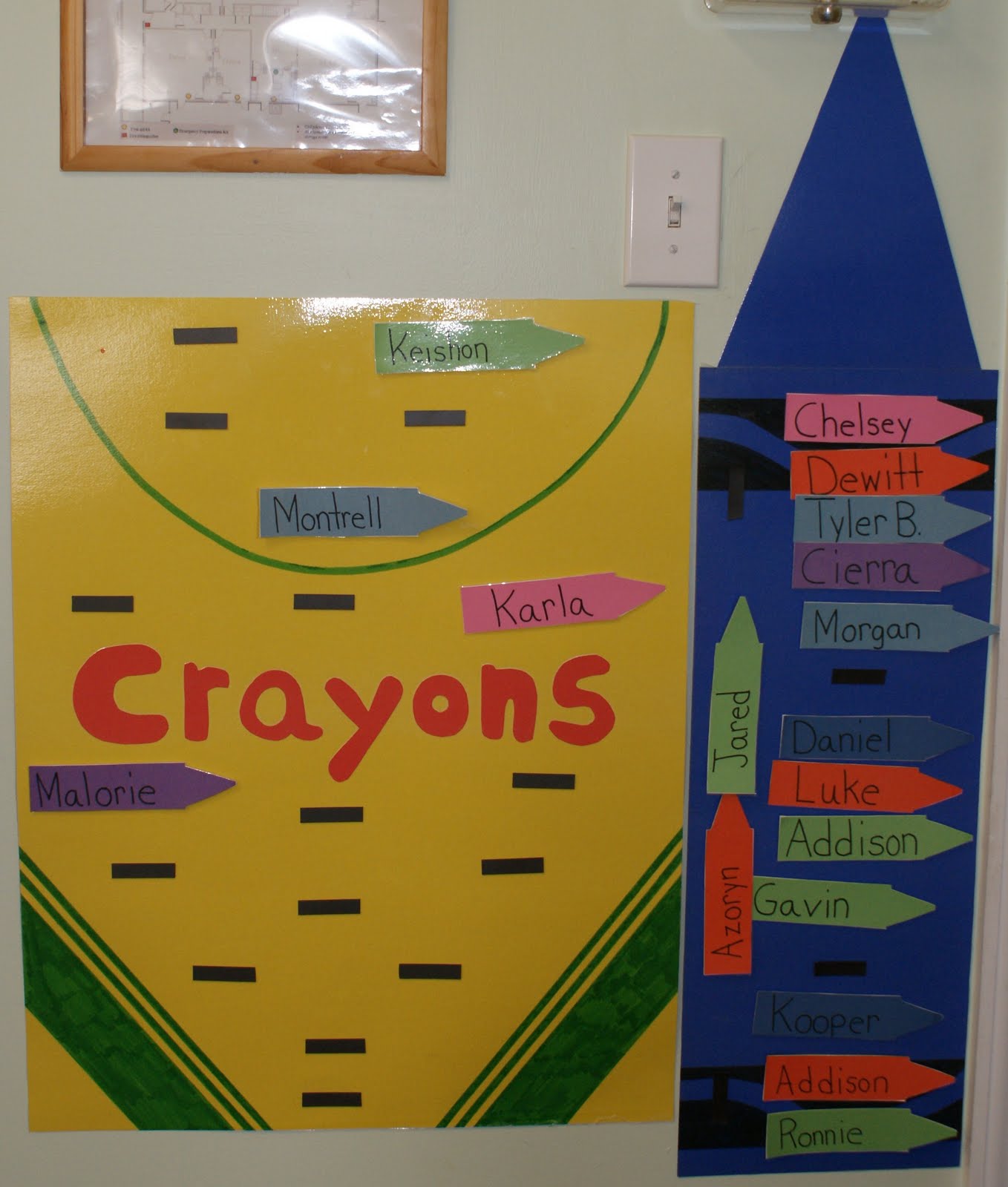 Crafts For Preschoolers: August~Check-In Board