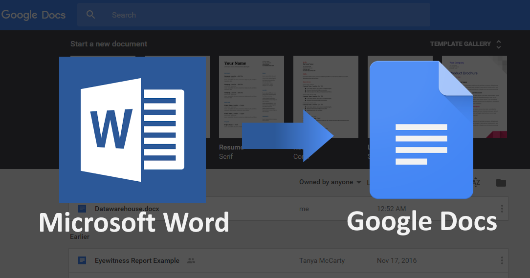 How To Convert Microsoft Word Docs To Google Docs Scholars Globe