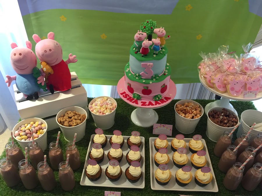 Hitched Wedding Planners Singapore: Peppa Pig Themed Birthday Party
