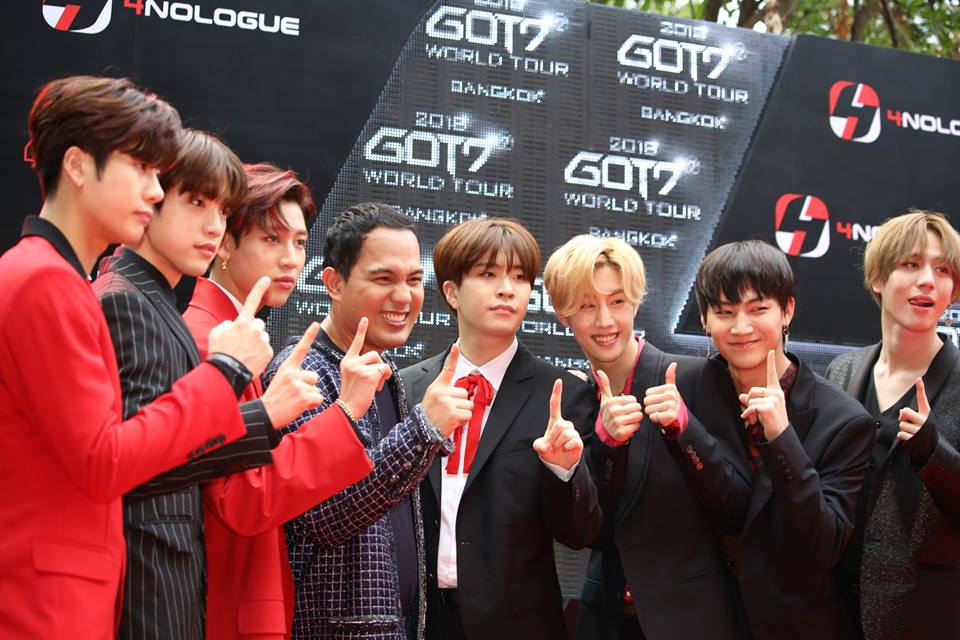 4NOLOGUE Presents ฉลองสู่ปีที่11 Got7/เจมส์ จิรายุ/ SBFIVE/9x9 และเหล่าเซเลบริตี้ - สมาคมนักข่าว ...