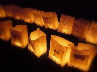 Anacapa Knits: Luminaria Decorating Party!