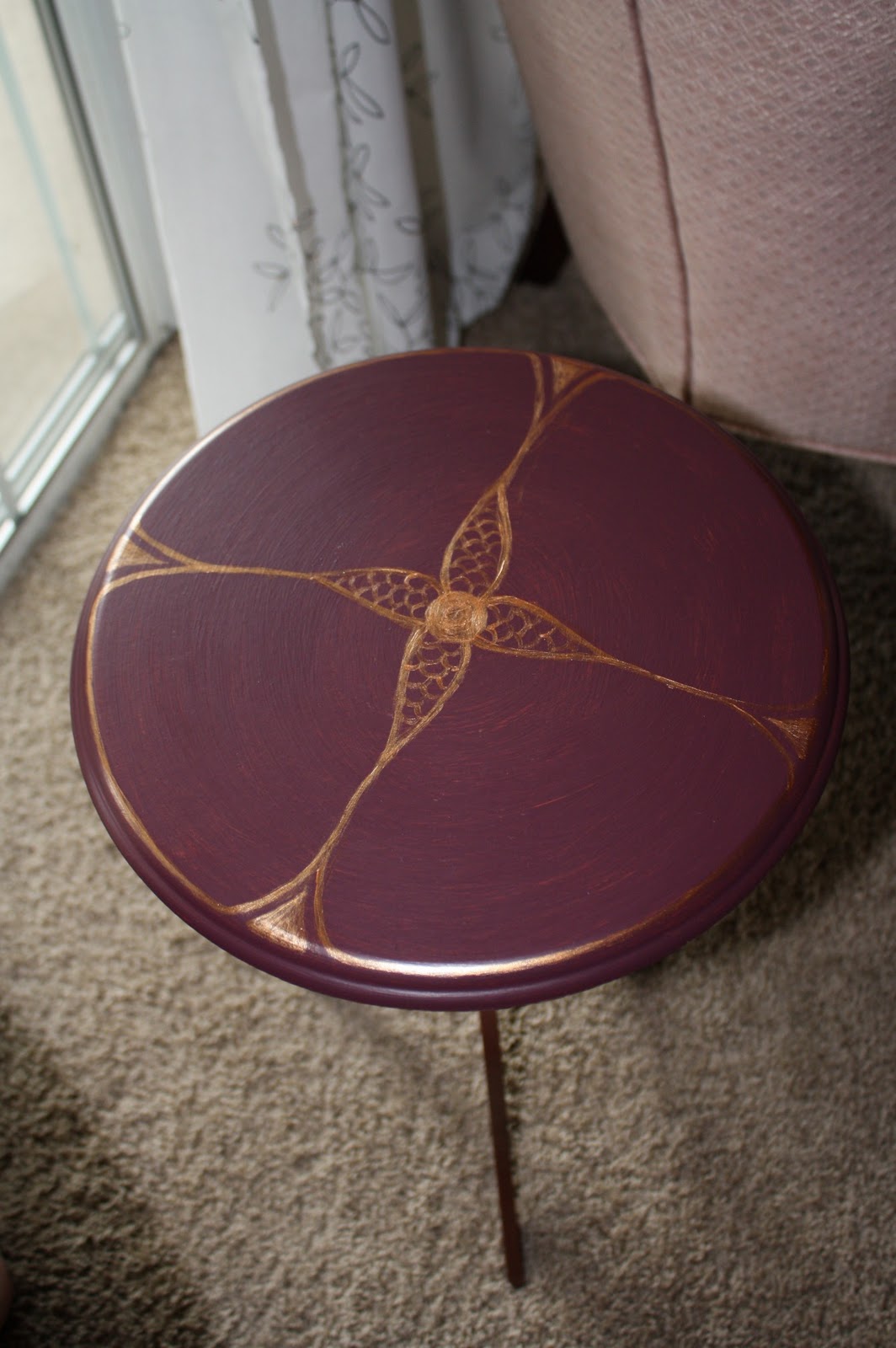 DIY: turn a simple end table into something unique