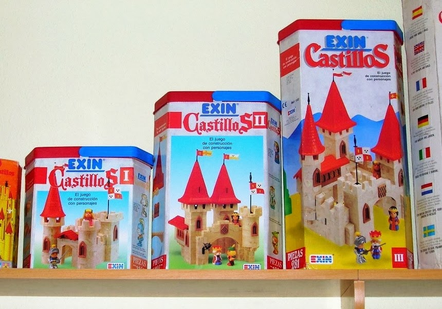 EXIN CASTILLOS ¡ EL JUGUETE QUE HACE HISTORIA ! ... para construir mil ...