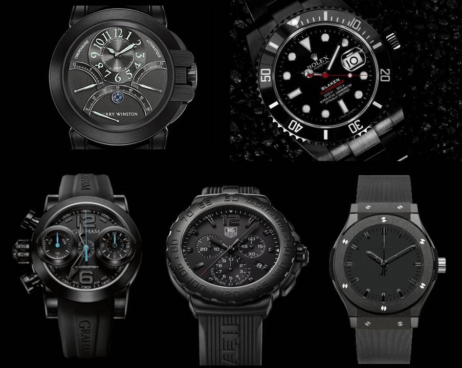 Trends On The Rocks: ESTILO: A moda é... Relógio Preto