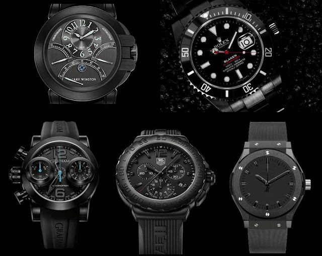 Trends On The Rocks: ESTILO: A moda é... Relógio Preto