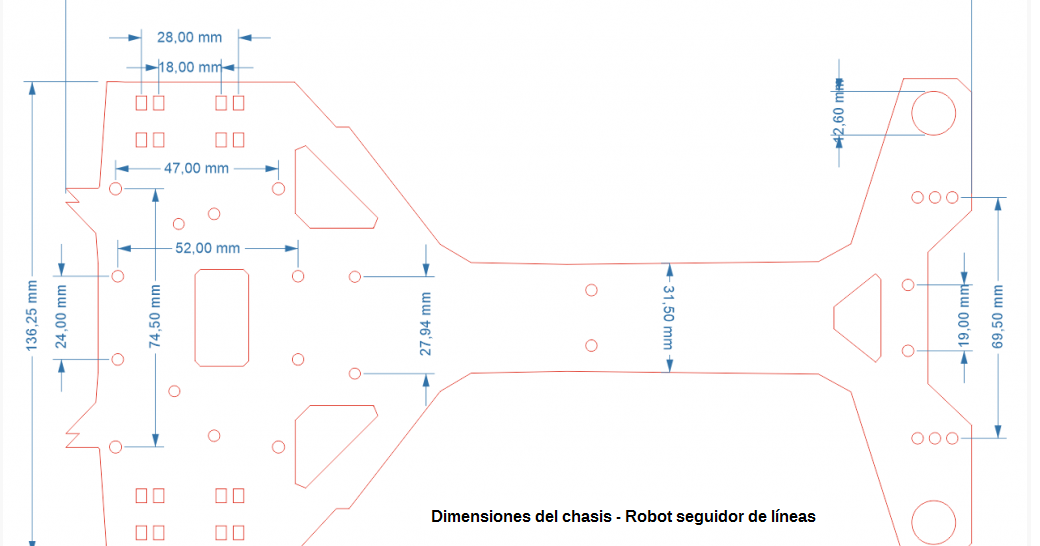 CIENCIA JOVEN: Chasis Robot seguidor de lineas