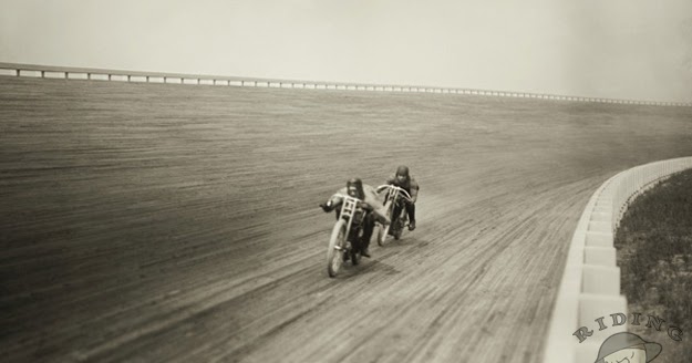 The Motordrome - Board Track Motorcycle Racing ~ Riding Vintage