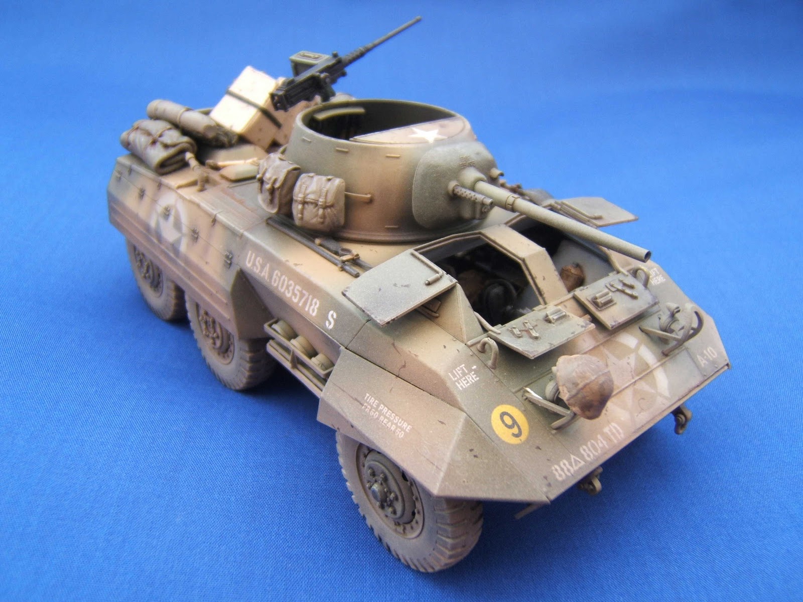 Dave's Tank Workshop : M8 Greyhound - 804th TD Bn, Italy 1944