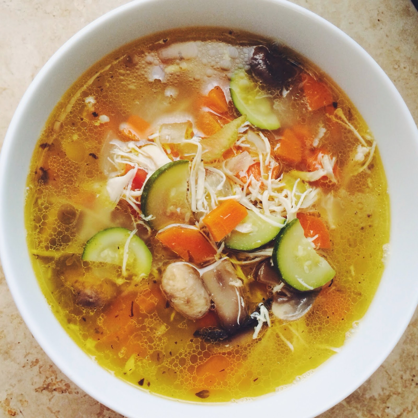 Fancy Food Thoughts : Homemade Chicken Soup
